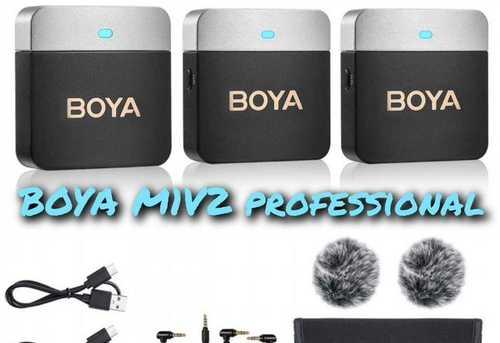 Микрофон петличный Boya комплект для камеры