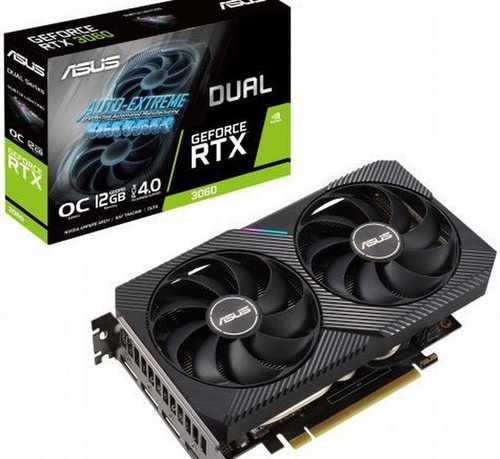 Видеокарта Asus dual-RTX3060-O12G-V2 LHR nvidia Ge