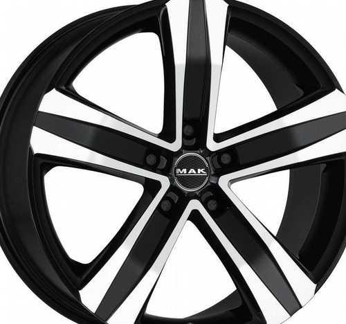 R16 5x118 6,5J ET65 D71,1 MAK Stone 5 Black Mirror