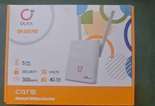 Wifi роутер с sim картой olax cpe ax9 pro