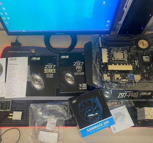 I5-4690k + asus z97 - pro + deepcool 300