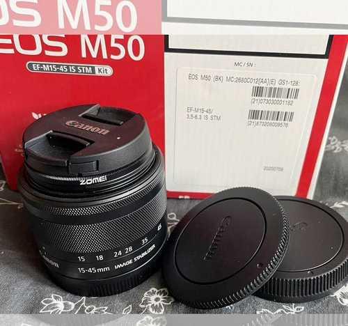 Объектив canon ef-m 15-45 stm