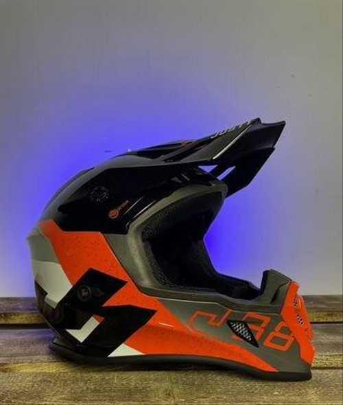 Кроссовый шлем just1 J38 Orange