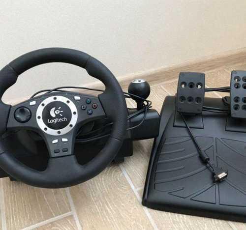 Игровой руль logitech driving force gt 900