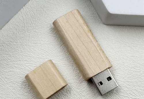 Флешка USB 2.0 деревянная оптом