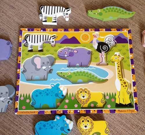 Пазл Melissa & Doug Safari animals