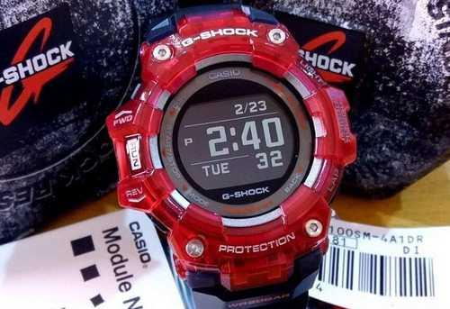 Casio G-shock GBD-100SM-4A1 часы bluetooth беговые