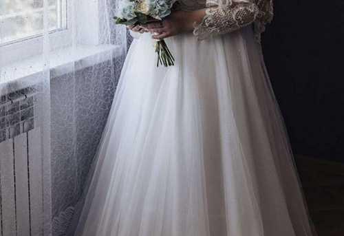Свадебное платье на прокат + будуарное
