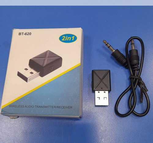 Адаптер AUX Bluetooth BT620 2 в 1