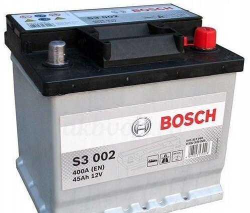 Аккумулятор Bosch S3 002 45 Ач