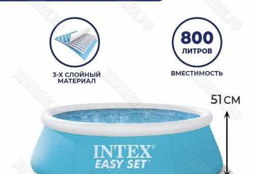 Надувной бассейн Intex Easy Set Pool 183х51см