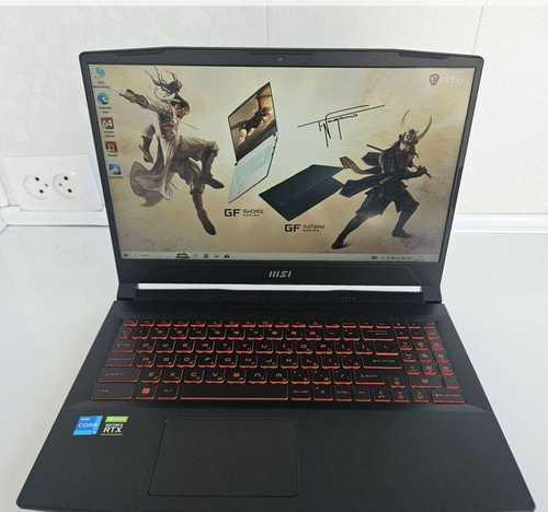 MSI Katana GF66 RTX3060, I5-12500H, 15,6 144Hz