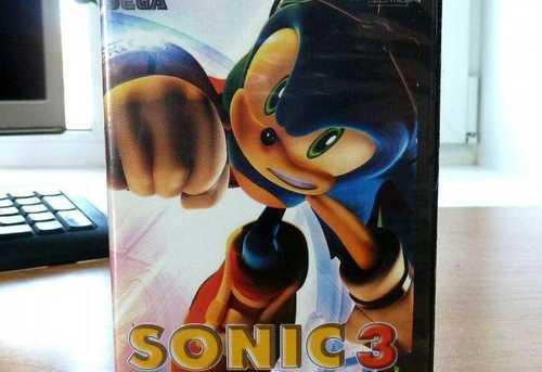 Картридж 16-бит Sonic 3