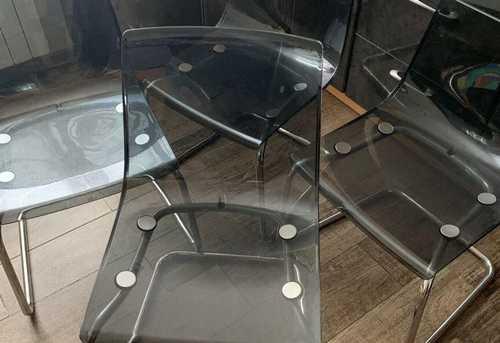 Прозрачный стул IKEA Tobias