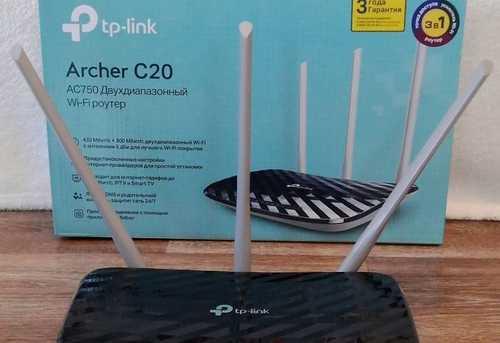 Wifi роутер tp link archer c20