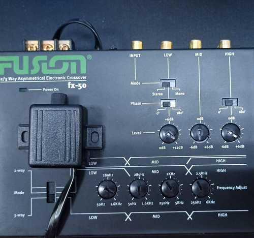 Трёх полосный кроссовер Fusion fx-50