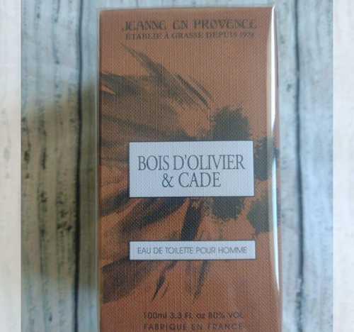 Jeanne en provence Bois d' olivier & cade,EDT