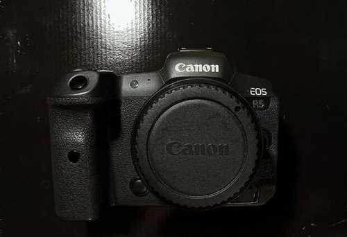 Беззеркальная камера Canon R5 + переходник
