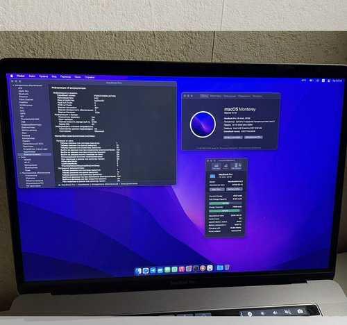 Macbook Pro 15 2018 512gb 32gb I7-8850h