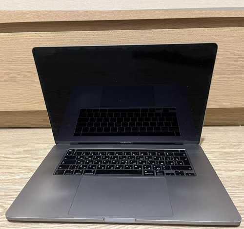MacBook Pro 16 (2019), 500 ГБ, Core i7, 2.6 ГГц, RAM 16 ГБ, AMD Radeon Pro 5300M 4 ГБ