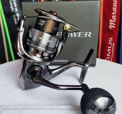 Катушка shimano twin power 4000 pg