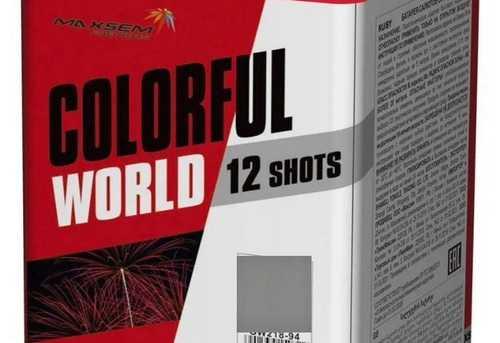 Салют Colorful World на 12 залпов