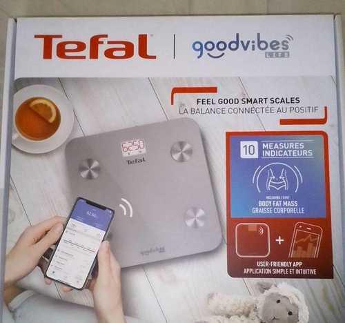 Умные напольные весы tefal, новые