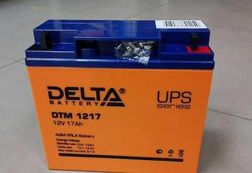Тяговый аккумулятор delta DTM 1217
