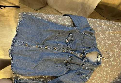 Рубашка джинсовая женская