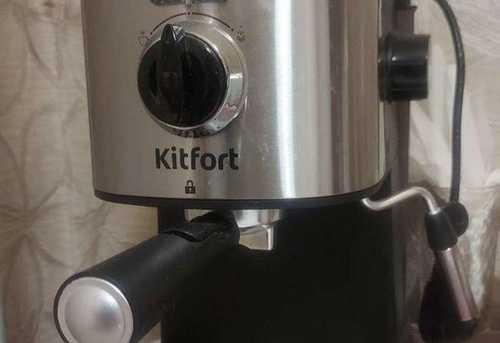 Рожковая кофеварка Kitfort