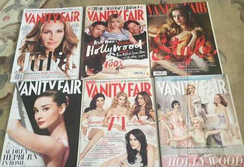 Журналы Vanity Fair+3 американских журнала