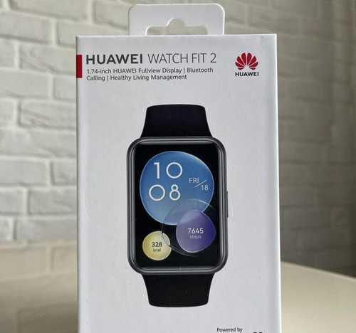 Смарт-часы huawei watch FIT 2 Полночный чёрный