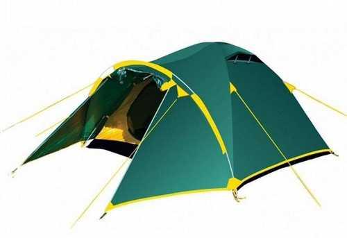 Палатка 4-местная Lair 4 (V2) (зеленый) "Tramp"