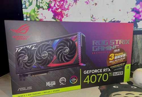 RTX 4070 TI super 16 GB asus strix,MSI,и другие