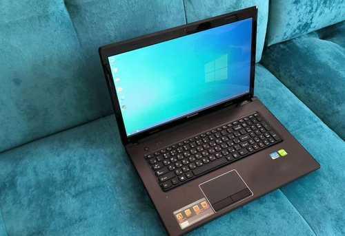 Ноутбук в идеале Lenovo G780 i7/6гб/ssd480/GT635M