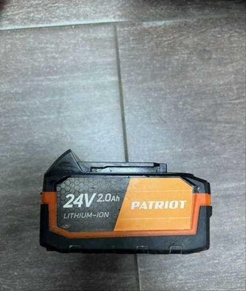 Patriot 24V Li-ion Аккумулятор для шуруповёрта