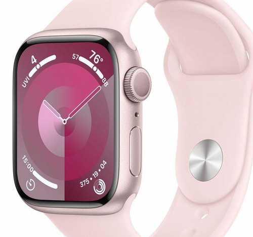 Apple Watch Series 9 41 мм GPS розовый