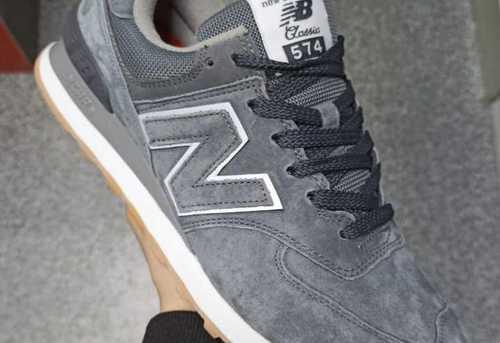 Кроссовки мужские New Balance 574 замшевые