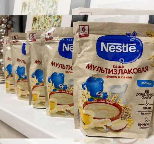 Детские каши молочные Nestle