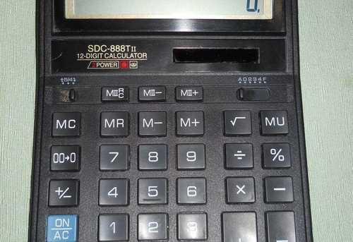 Калькулятор "Citizen" SDC-888TII