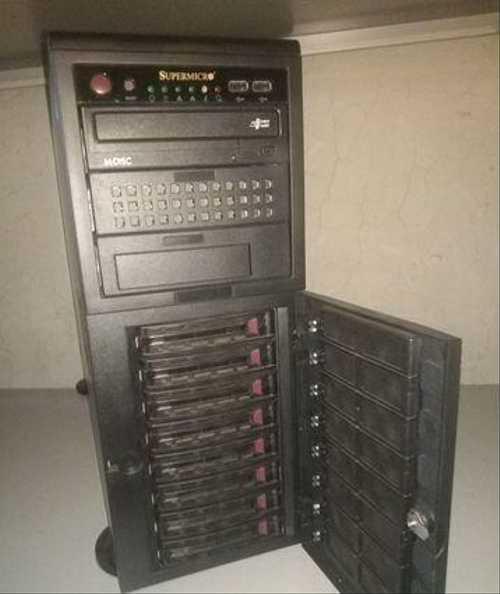 Сервер Supermicro X10DRi - Xeon E5-2609V3x2 32 GB