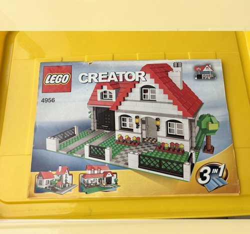 Конструктор lego Creator 4956 Дом 3 в 1 оригинал б