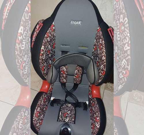 Кресло детское Siger Art Кокон IsoFix Алфавит