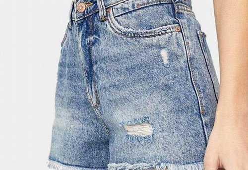 Джинсовые шорты Stradivarius (Страдивариус)