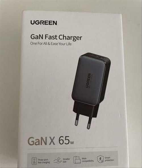 Зарядное устройство GAN ugreen 65 Вт