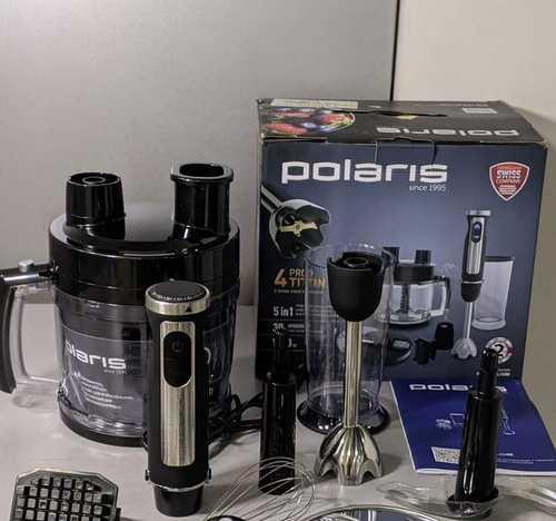 Блендер Polaris 5 в 1, 1500 вт, PBH1590AL cube