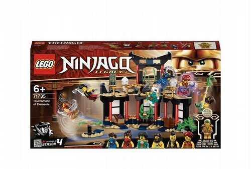 Новый конструктор Lego Ninjago Турнир стихий