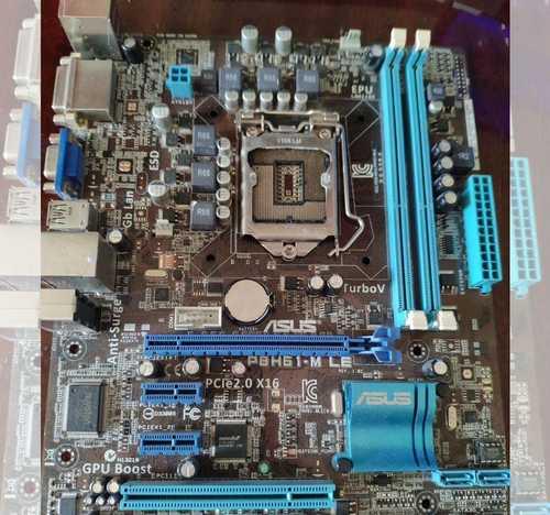 Материнская плата lga 1155