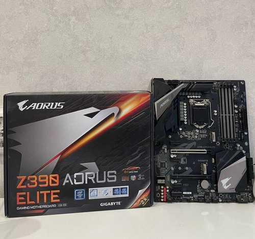 Материнская плата Gigabyte Z390 aorus elite