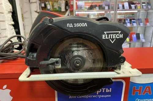 Циркулярная пила Elitech пд 1600Л